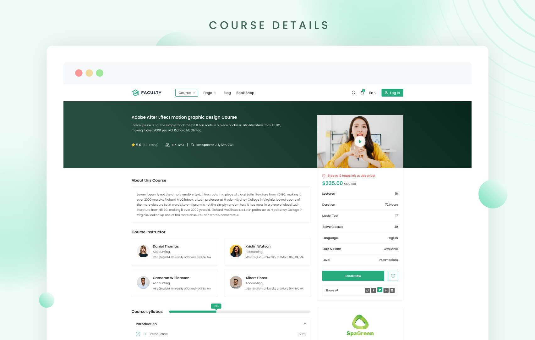 Faculty LMS - Complete eLearning Management System Bundle by spagreen